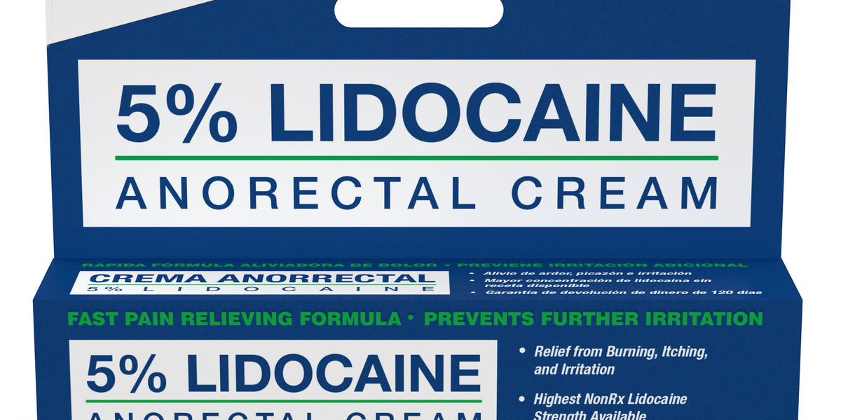 Hemorrhoid Cream with Lidocaine 5% | HemRid